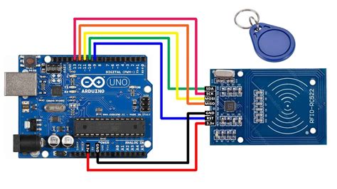 Rfid Rc522 схема подключения Arduino