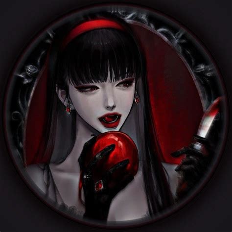Pin De Aish Em Pfps Feminine Arte Gótica Escura Olhos De Anime