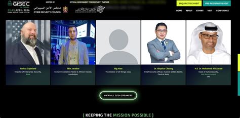 Gisec Gisec2023 Gisec2024 Dwtc Ethicalhacker Azerbaijan Uae Dubai Giteximpact