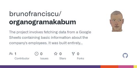 Github Brunofranciscu Organogramakabum The Project Involves Fetching Data From A Google