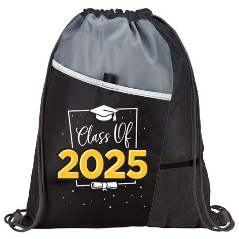 Class Of 2025 Drawstring Backpack Positive Promotions