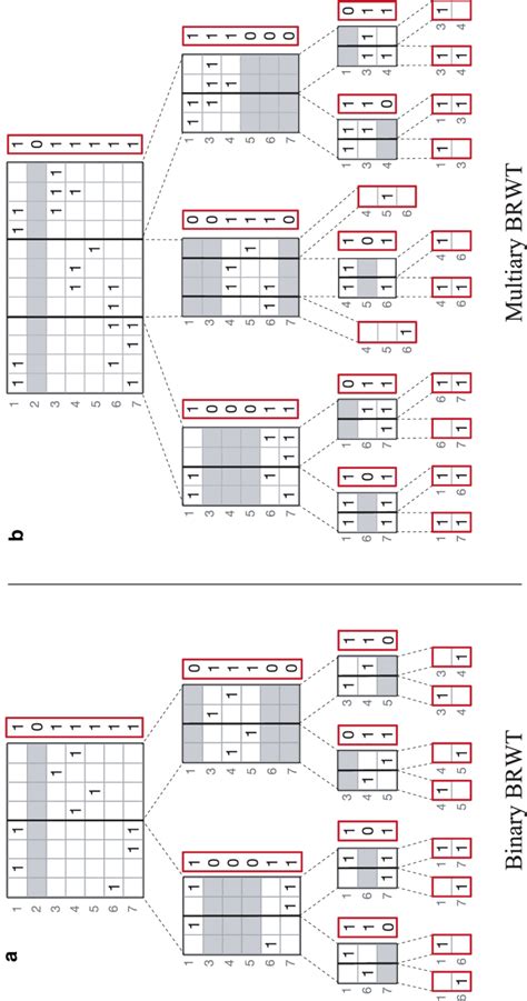 Schematic Of Hierarchical Compressed Column Major Representations A