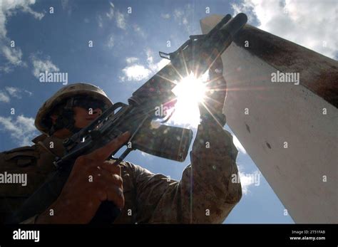 3rd Laad At 4 Camp Lemonier Djibouti Firing Range Hoa M67 Fragment Grenade M203 Marines