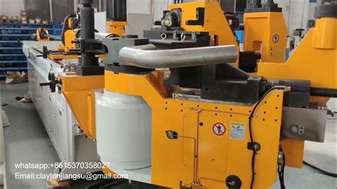 파이프 벤딩 머신 Cnc 스테인레스 스틸 구리 벤더 머신 Youtube