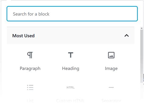 Exploring The Blocks Of The WordPress Block Editor Gutenberg