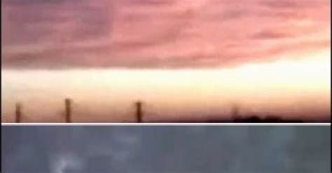 우주선 구름 모스크바 이어 루마니아에도 출현