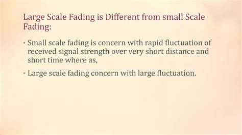 Fading And Large Scale Fading Pptx