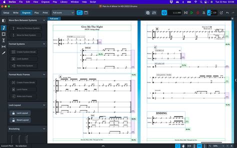 Create Gap Between Bars In A System Dorico Steinberg Forums