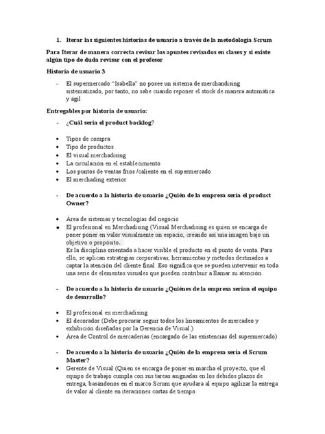 Aplicación Práctica Scrum Pdf Scrum Desarrollo De Software