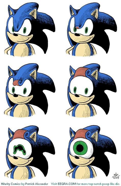Weirdest Pieces Of Sonic The Hedgehog Fan Art