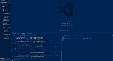 my backend is not running properly r manjarolinux
