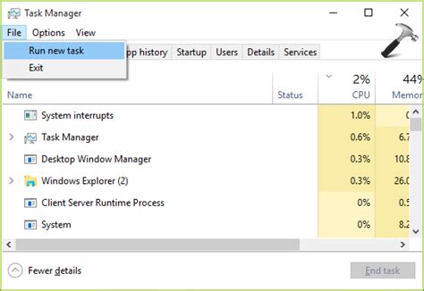 FIX Action Center Not Working In Windows