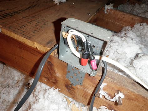 Adding A Junction Box In The Attic At Cameron Malone Blog