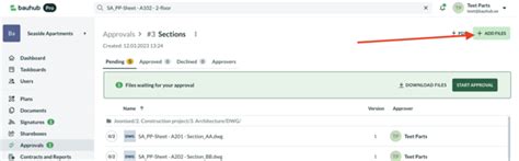How To Add New Files To My Approval Process Bauhub