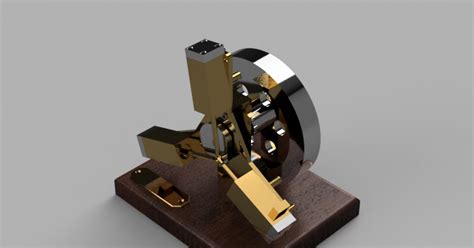 3 Cylinder Wobbler Steam Engine Autodesk Community Gallery