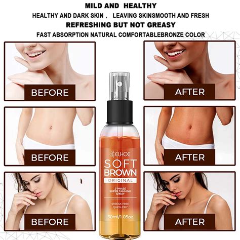Esencia Autobronceadora Para Cuerpo Y Cara Bronceado Rápido Suave Y