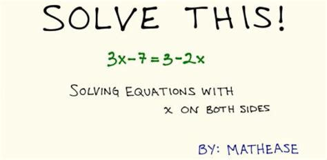 Algebraic Expressions Solving For X Quiz Trivia