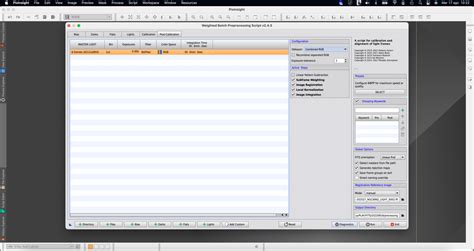 Utilizzare La Weighted Batch Preprocessing Di Pixinsight Per Calibrare