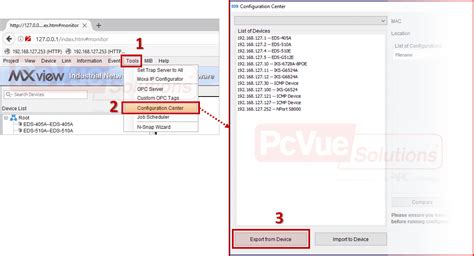 Mxview V2x Exportation Des Fichiers De Configuration De Tous Les Mxview V2x Exportation Des Fichiers De Configuration De Tous Les
