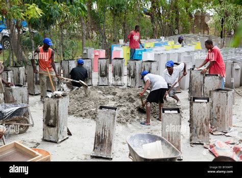 Biosand Water Filters Are Being Made By The Charity Clean Water For Haiti Pierre Payen Haiti