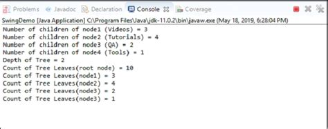 如何使用 Java 获取 Jtree 中节点的叶子 W3schools 教程