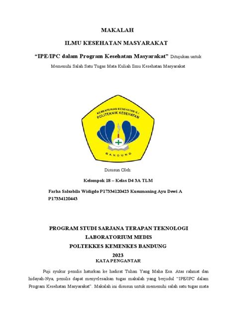 Ipe Dan Ipc Dalam Program Kesehatan Masyarakat Pdf Ipe Dan Ipc Dalam Program Kesehatan Masyarakat Pdf
