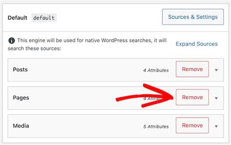 how to exclude pages from wordpress search results step by step