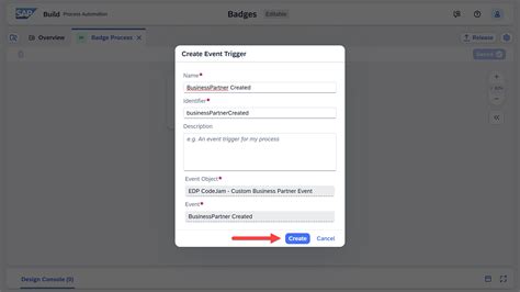 Capture Events In SAP Build Process Automation SAP Tutorials