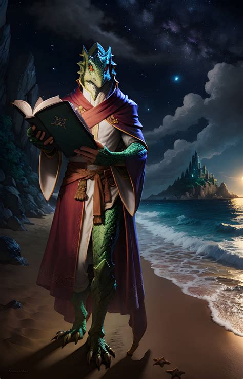 Reptile Mage By Bonsiwolf On Deviantart