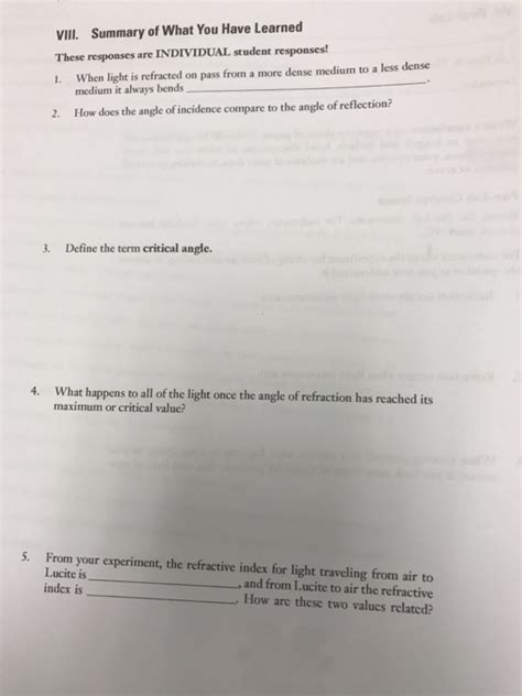 Solved Sources Of Error Post Lab Concept Issues Revisit The
