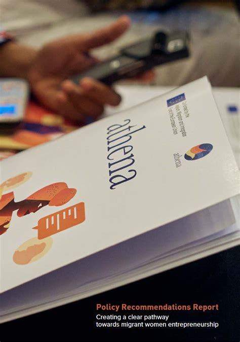 Policy Recommendation Report Creating A Clear Pathway Towards Migrant Women Entrepreneurship