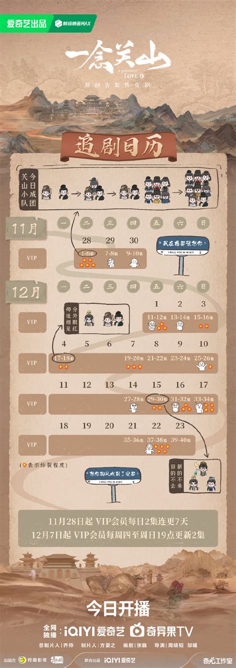 一念关山更新日历znds资讯