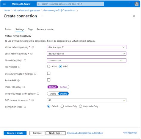 Getting Started With An Azure Site To Site Vpn
