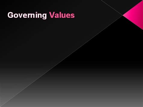 The Path To Reigning Webinar Series Governing Values