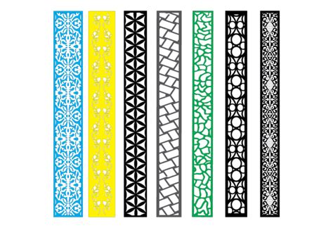 Modern Artistic Jali Cnc Patterns For Cutting Wood Photo 7468