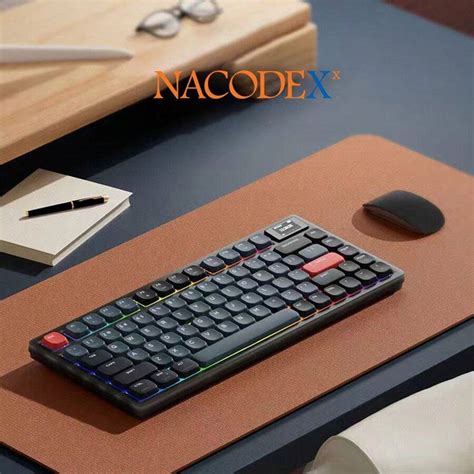 Nacodex Tri Mode Keyboard Illuminated Gaming Gaming Office Recessed
