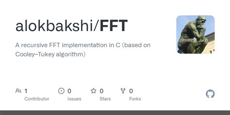 Github Alokbakshifft A Recursive Fft Implementation In C Based On