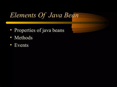 Deploying Java Beans In Jsp Ppt