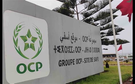 Le Groupe Ocp Réalise Un Chiffre Daffaires Record Lpjm