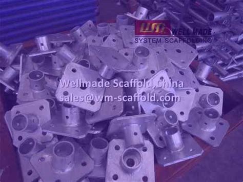 Cuplock Scaffold Socket Base Plate Wellmade