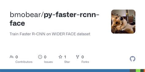 github bmobear py faster rcnn face train faster r cnn on wider face dataset