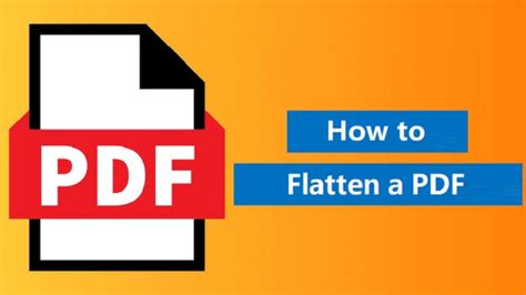 How To Flatten A PDF Free No Quality Loss In Ways