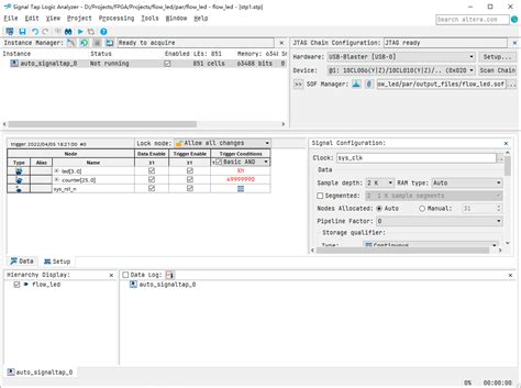 熟悉开发流程 以LED流水灯实验为例 FPGA 极客文档