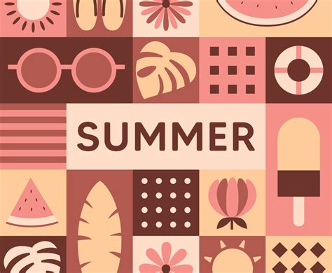 Abstract Geometric Seamless Background