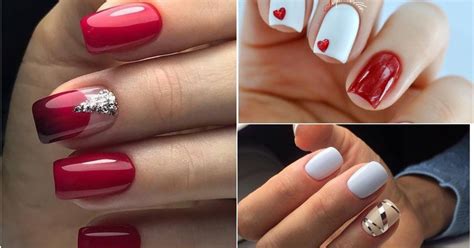 Маникюр на 14 февраля красивые идеи с фото