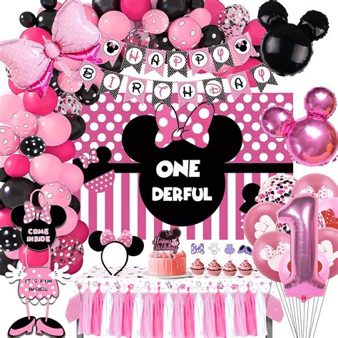 Minnie Mouse Theme Party Supplies Minnie Mouse Birthday Party