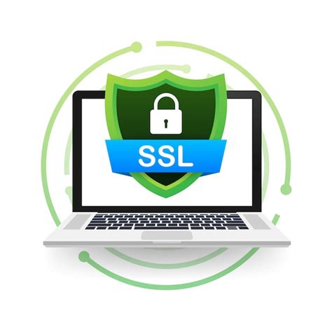 Premium Vector Secure Connection Icon Vector Illustration Isolated On