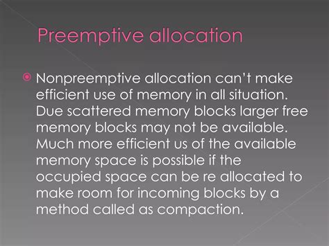 Memory Allocation 4 Ppt