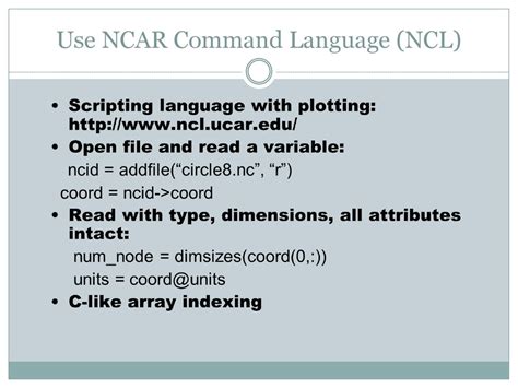 netcdf and scientific data standard ppt download