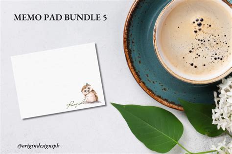 MEMO PAD TEMPLATE Graphic By Origin Designs PH Creative Fabrica